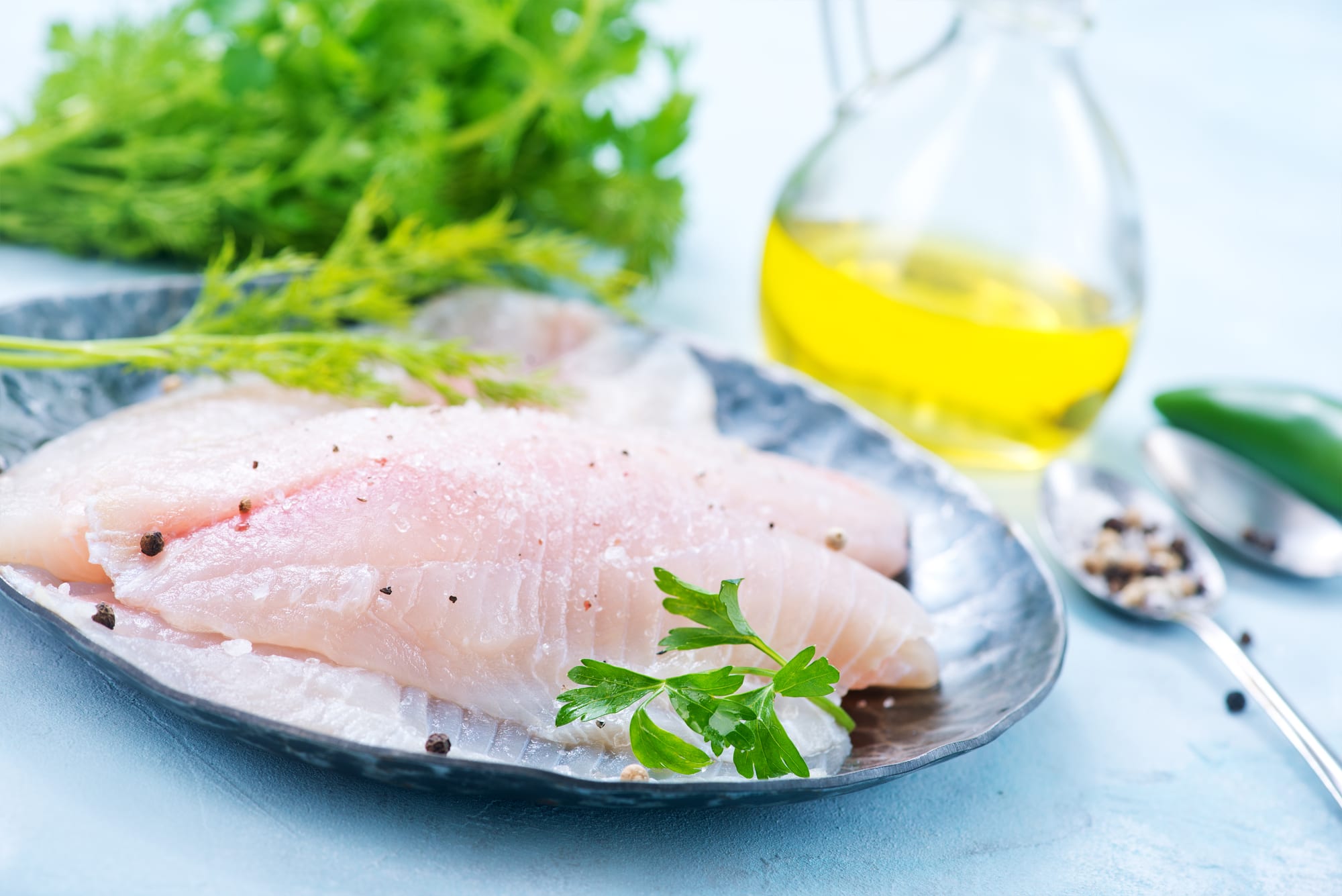 Grilled Fish Tacos with Cilantro Slaw | Dr. Emina Jasarevic